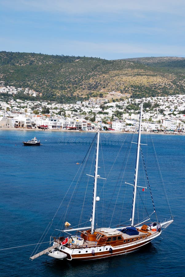 Boat of Bodrum stock photo. Image of destination, culture - 19512446