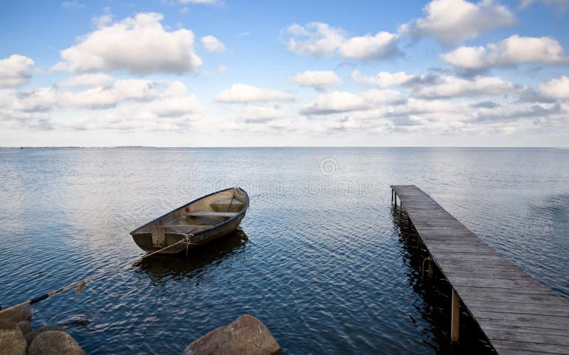 Boat bridge and sea stock photo. Image of boat, jetty - 6292974
