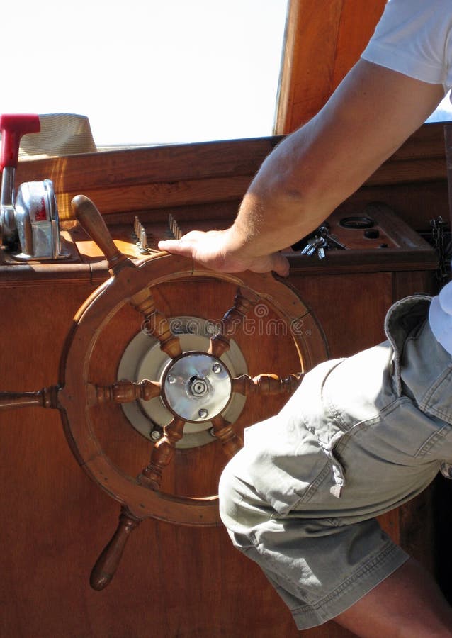 Boat Captain stock image. Image of recreation, leisure - 10075889