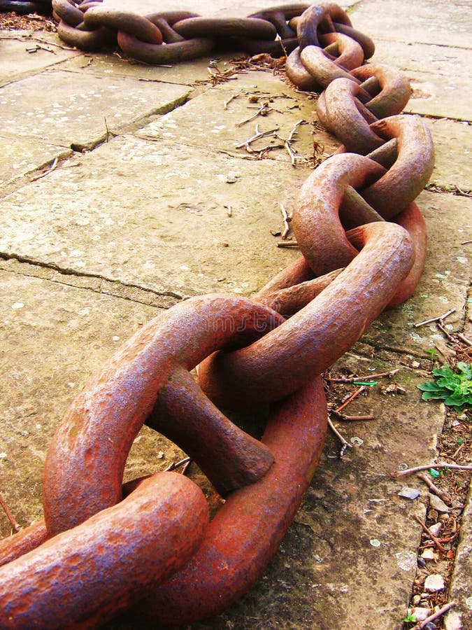 Anchor chain stock photo. Image of equipment, marine - 14992954