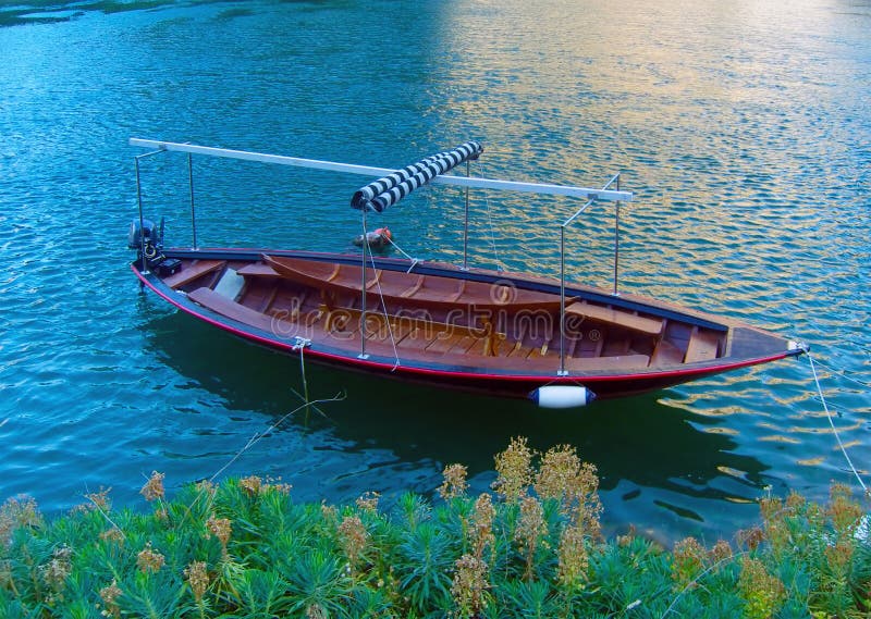 The Boat in the Early Morning Stock Photo - Image of early, blue: 77244240