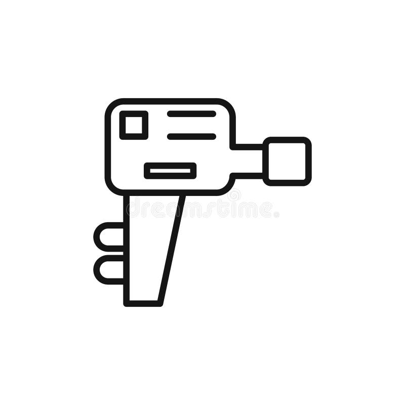 Boat Engine Logo Sign Vector Outline Stock Illustration - Illustration ...