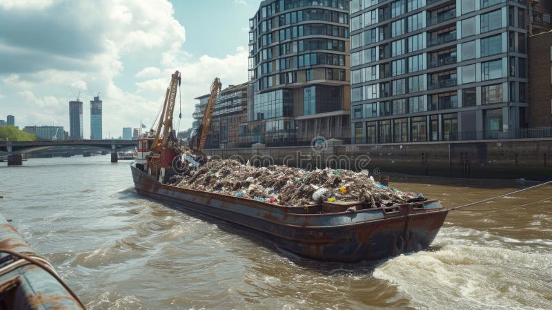 475 Garbage Floating Polluted River Concept Stock Photos - Free ...