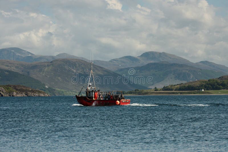 Boat stock photo. Image of marine, scotland, country - 37446416