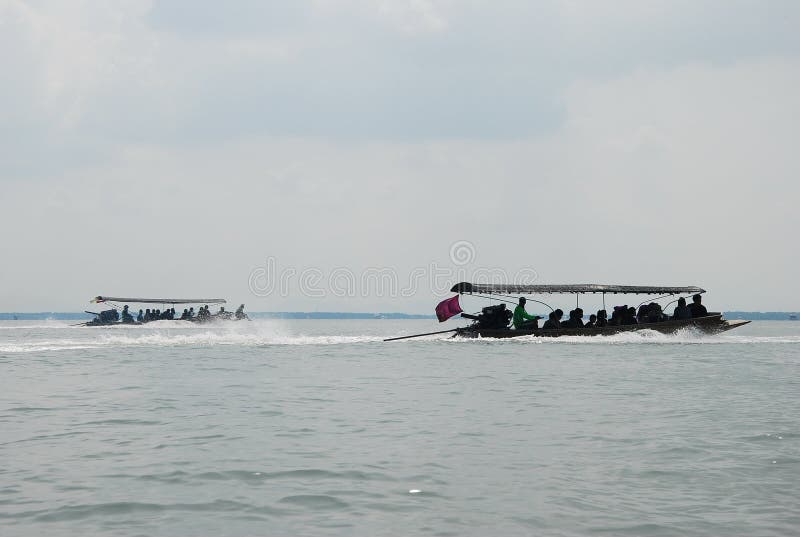 Boat Float on the Water it is the Transportation Editorial Photography ...