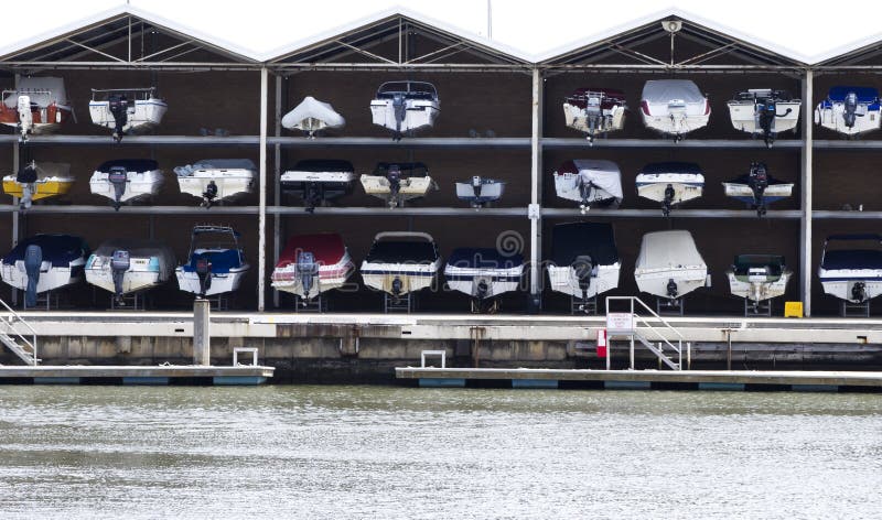 Boat Garage stock photo. Image of storage, marine, maritime - 18418190