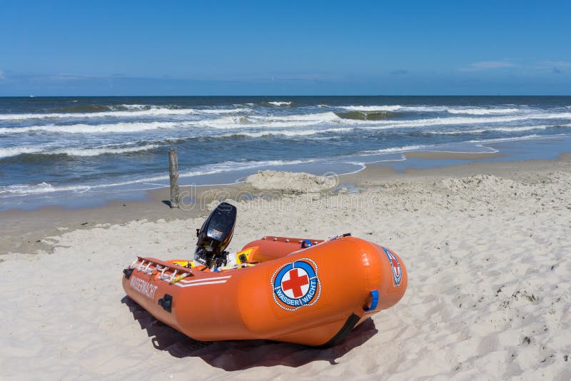 Boat from the German Lifeguard Editorial Stock Image - Image of boat ...