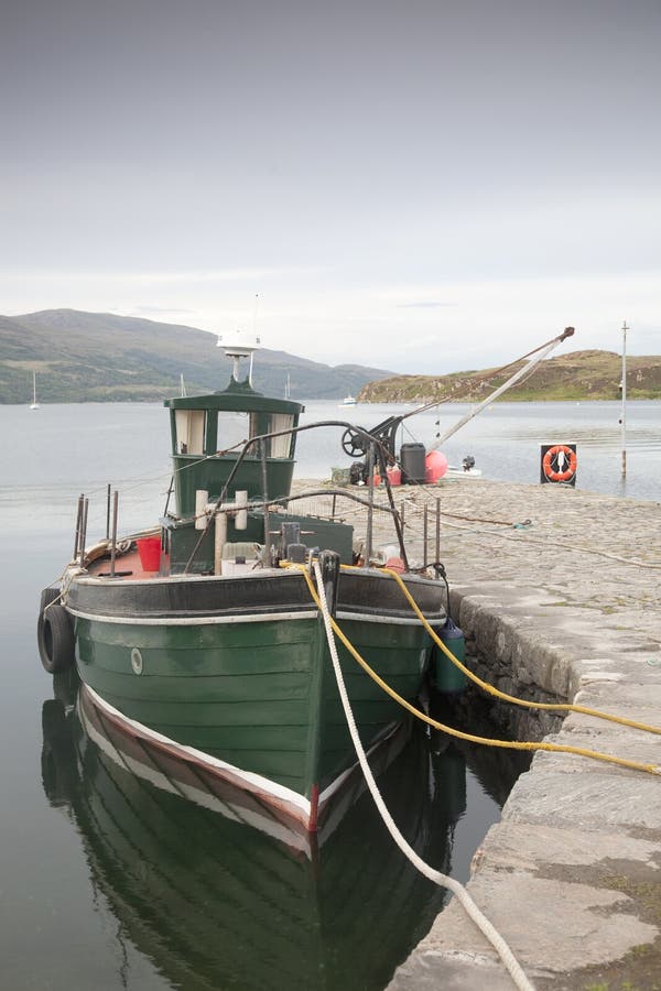 Uig Pier, Isle of Skye stock photo. Image of skye, landscape - 27624874