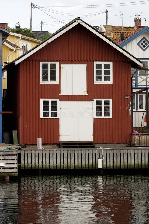 Boat house stock image. Image of summer, seaside, sheds - 14822357