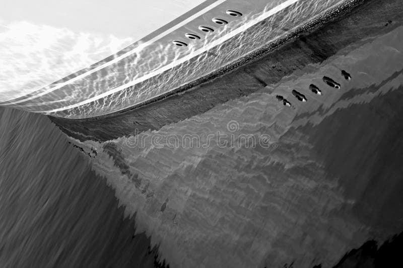 Boat Hull Fibreglass stock photo. Image of marine, fibreglass - 16313442