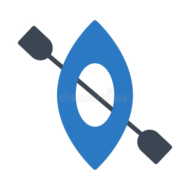 Boat Glyph Colour Vector Icon Stock Vector - Illustration of concept ...