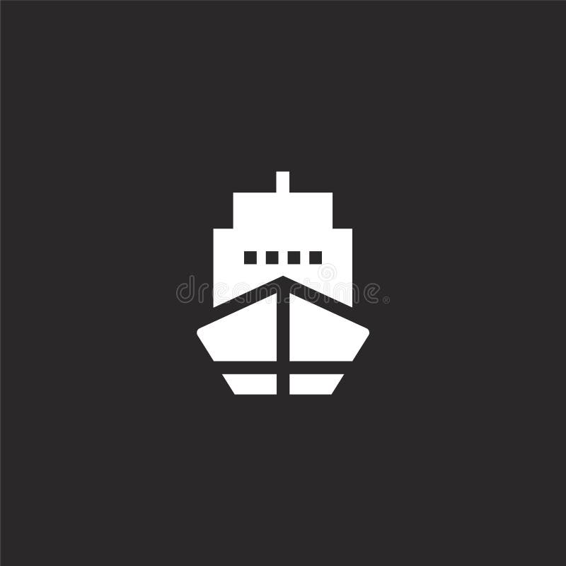 Boat Icon. Filled Boat Icon for Website Design and Mobile, App ...