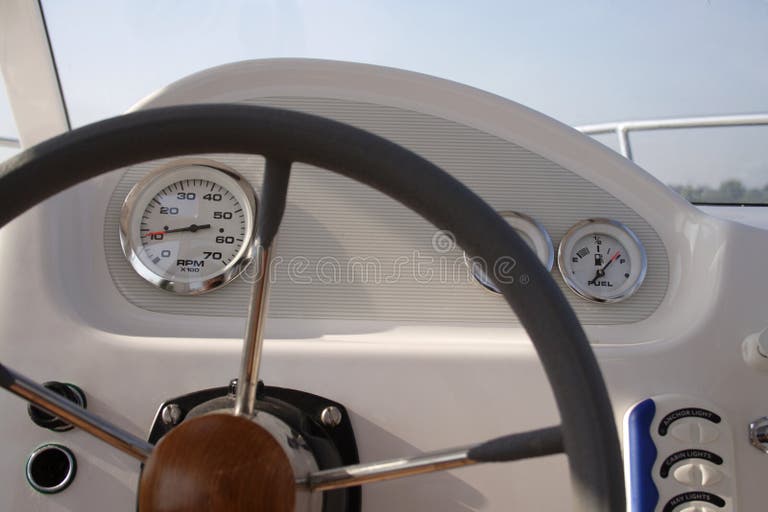 Boat Instrument Panel stock photo. Image of gauge, knob - 2887344