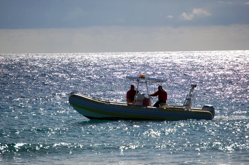 Boat of Life Saving stock image. Image of boat, guard - 4148225