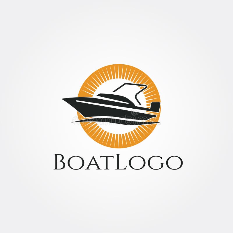 Boat Logo Template, Ship Icon Design,illustration Element -vector Stock ...