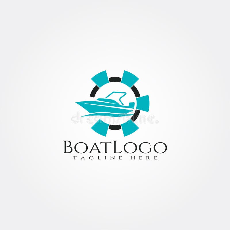 Boat Logo Template, Ship Icon Design,illustration Element -vector Stock ...