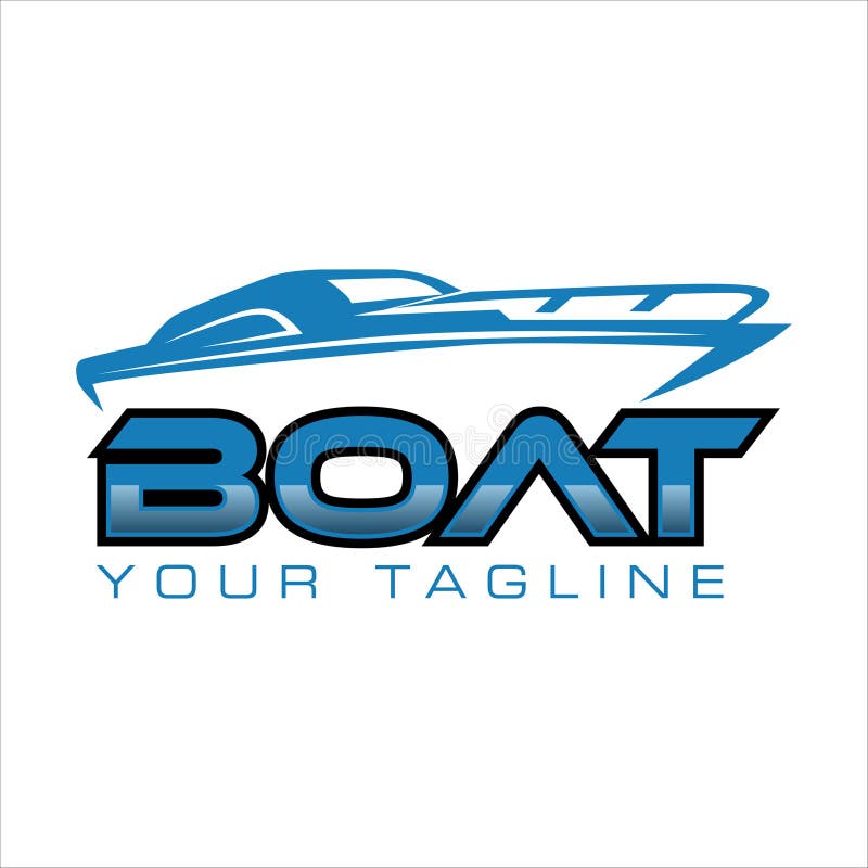 Boat Logo Vector Design Template Basic RGB Stock Illustration ...