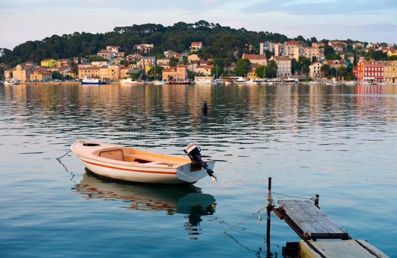 Dock Mediterranean Beach stock photo. Image of shore - 21972622