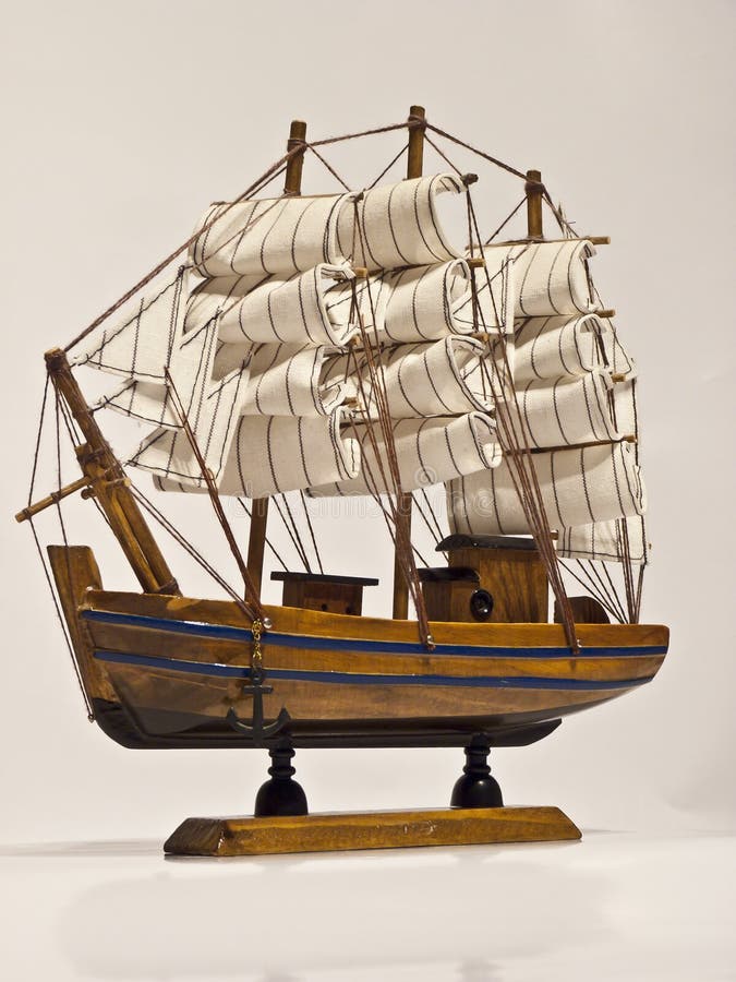 Balsa Wood Model Boat in Construction Editorial Stock Image - Image of ...