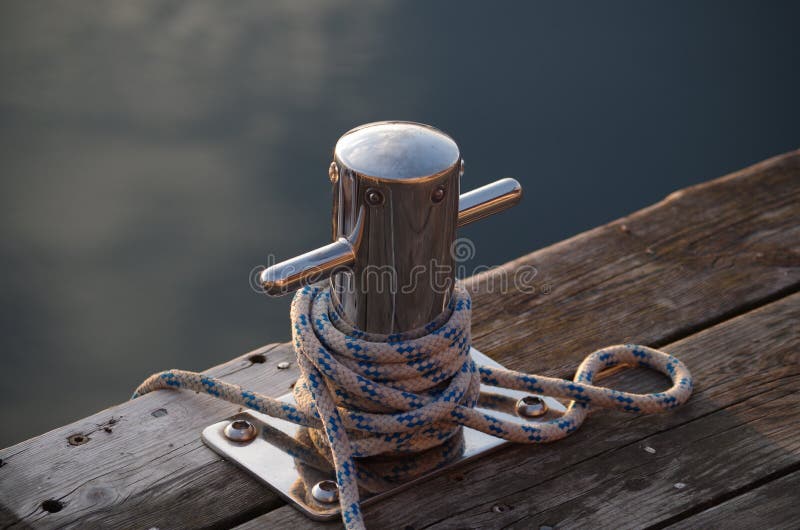 Boat mooring stock photo. Image of shiny, screwed, boat - 44743368
