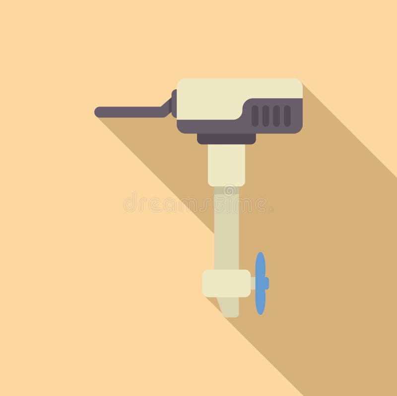 Boat Motor Icon Representing Powerboat Navigation and Marine Engine ...