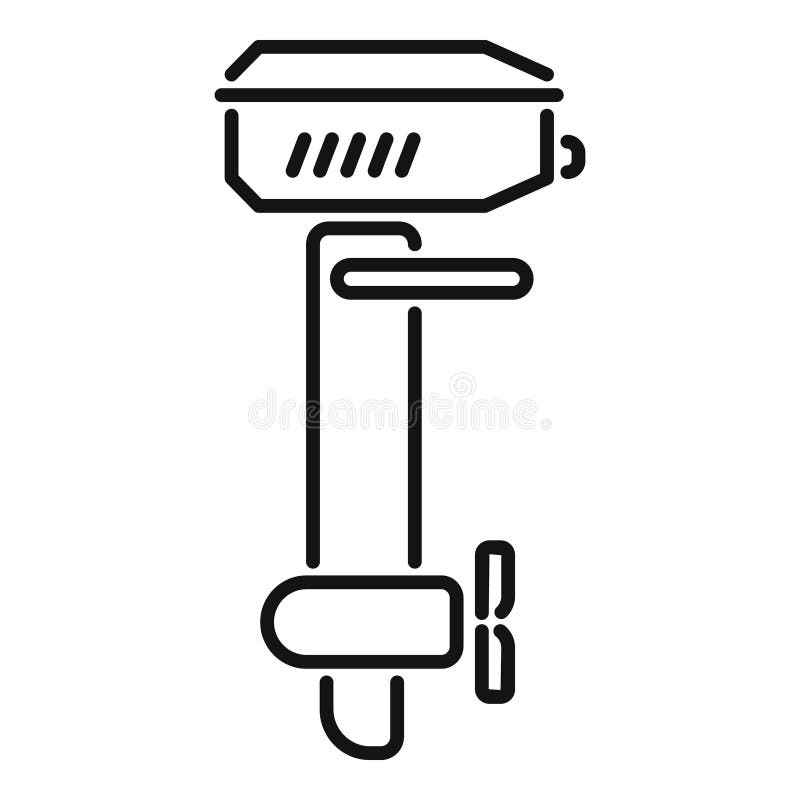 Minimalist Boat Diesel Engine Stock Illustrations – 2 Minimalist Boat ...