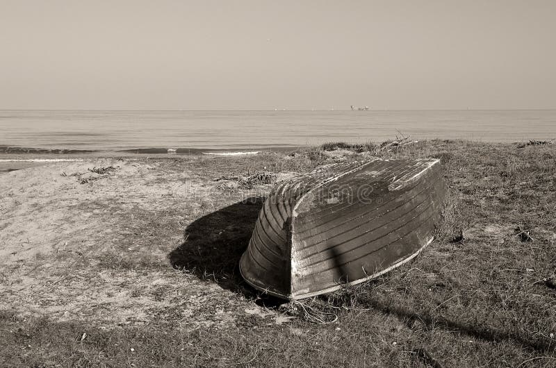 Boat near the sea stock photo. Image of europe, scenery - 54854838