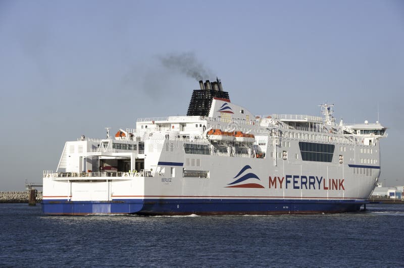 Boat of New Company Myferrylink Editorial Image - Image of port ...