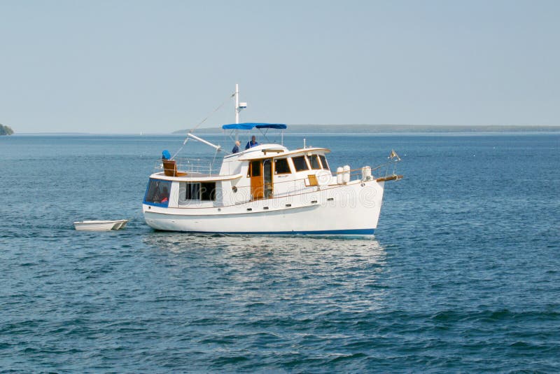 Boat on the ocean stock image. Image of sailing, lake - 2816193