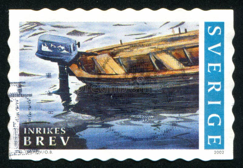 Boat with outboard motor stock photo. Image of marine - 363278160