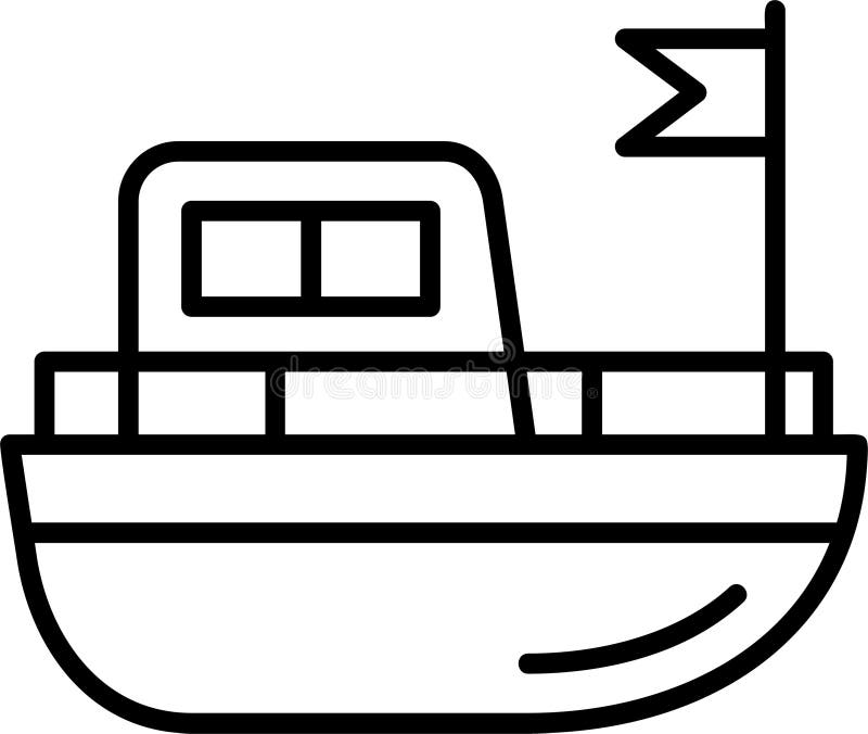 Boat Outline Stock Illustrations – 55,869 Boat Outline Stock ...