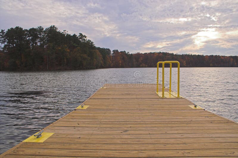 Boat Pier stock photo. Image of water, foliage, dawn, dock - 3700134
