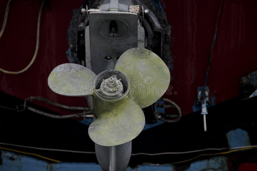 Boat propellar stock photo. Image of motor, boat, propellar - 47776242