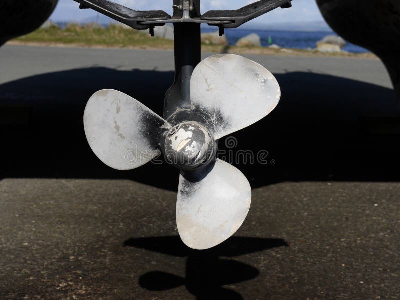 Boat propeller stock image. Image of water, craft, move - 36665615