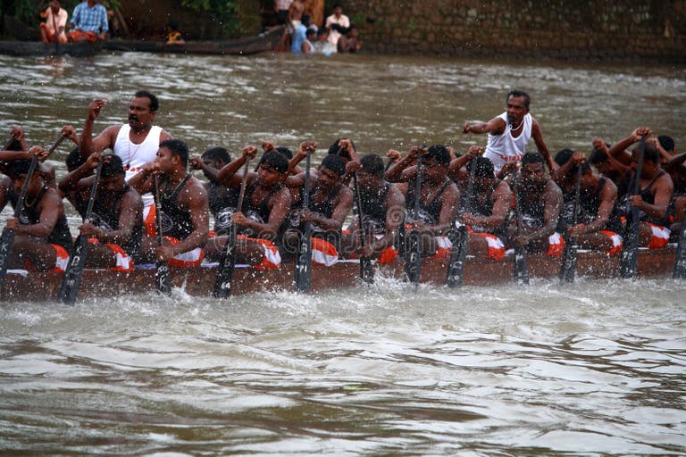 Boat races of Kerala editorial photography. Image of motion - 20502952