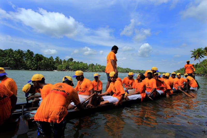 Boat racing in Kerala editorial image. Image of group - 26842540