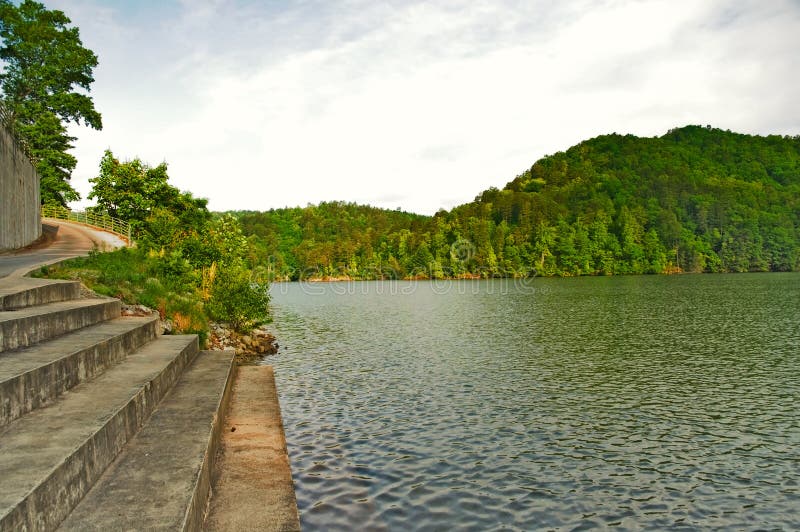 Boat Ramp to the Lake stock photo. Image of colorful, drive - 9361364