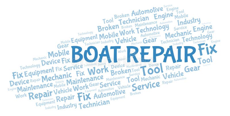 Boat Repair, Maintenance, Refurbishment Logo. Boat and Fix Icon Stock ...