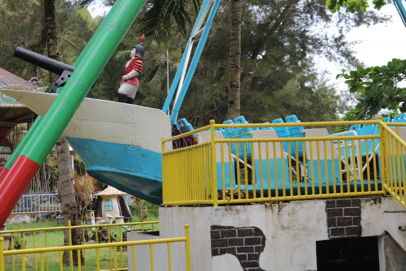Boat Rides in the Park with Great View Stock Image - Image of fair ...