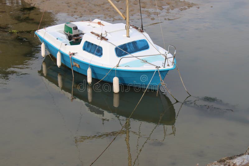 Boat - etel - france stock photo. Image of transport - 289989508