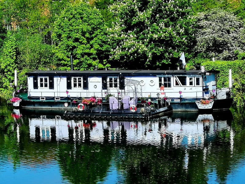 #boat #river #boat_life #water #lifestyle Stock Image - Image of life ...