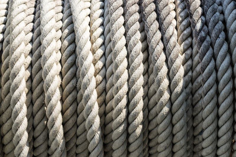 Boat Rope Roll stock photo. Image of nautical, macro - 89320862