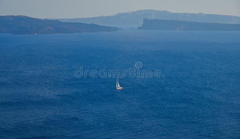 A boat running on blue sea stock photo. Image of fast - 152831576