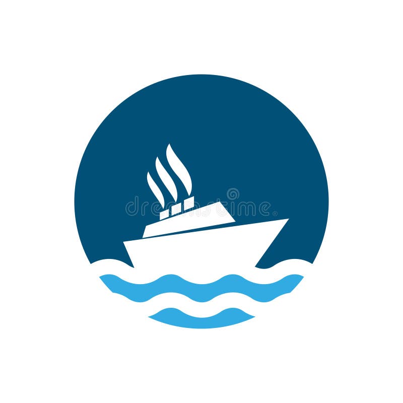 Boat or Sail Logo Template Icon Stock Vector - Illustration of boat ...