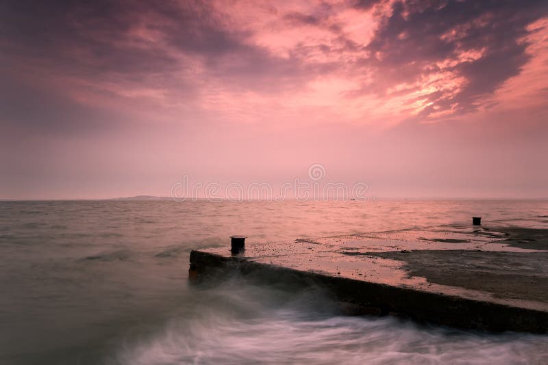 The boat sank stock image. Image of qingdao, features - 25877771