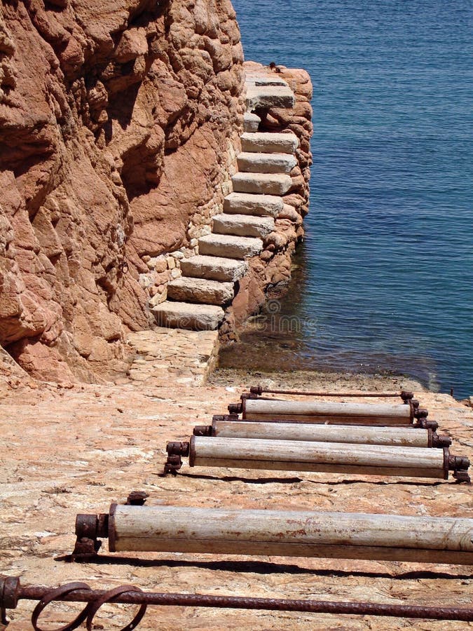 Boat slipway stock image. Image of political, coast, rusty - 2358139