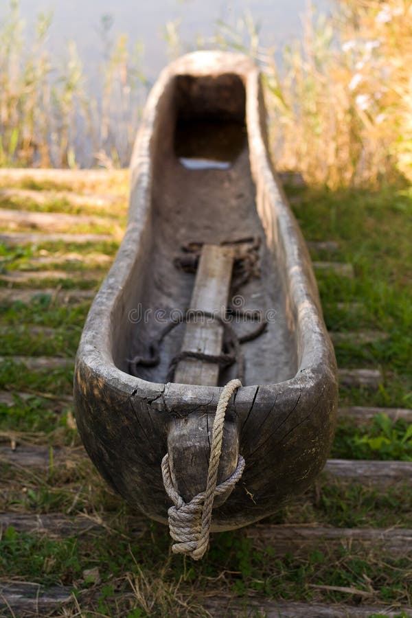 Boat from the Stone Age stock photo. Image of ancient - 55022830