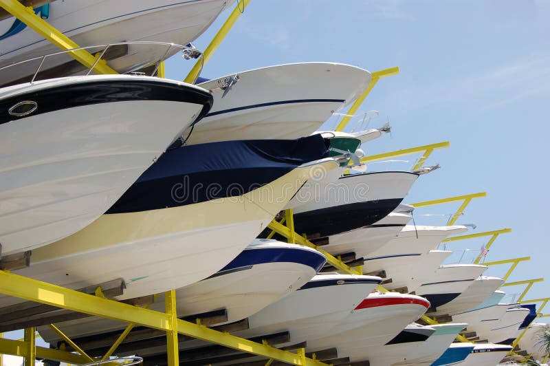 Blue and White Speedboat stock photo. Image of luxury - 5096756