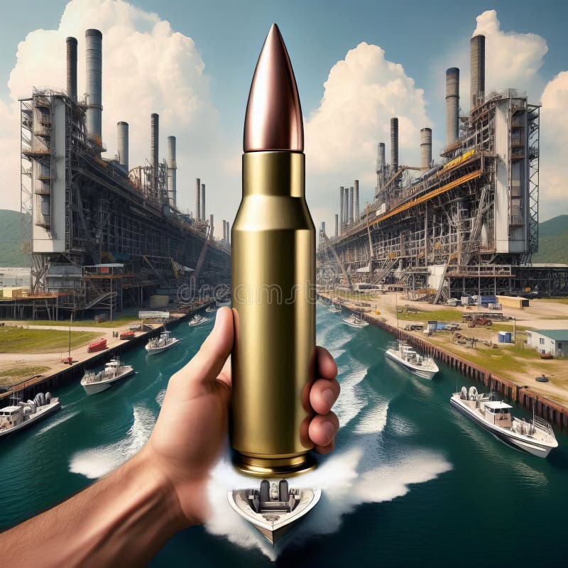 89 40. Boat Tail Shell - a Shell with a Bullet Featur Stock Photo ...