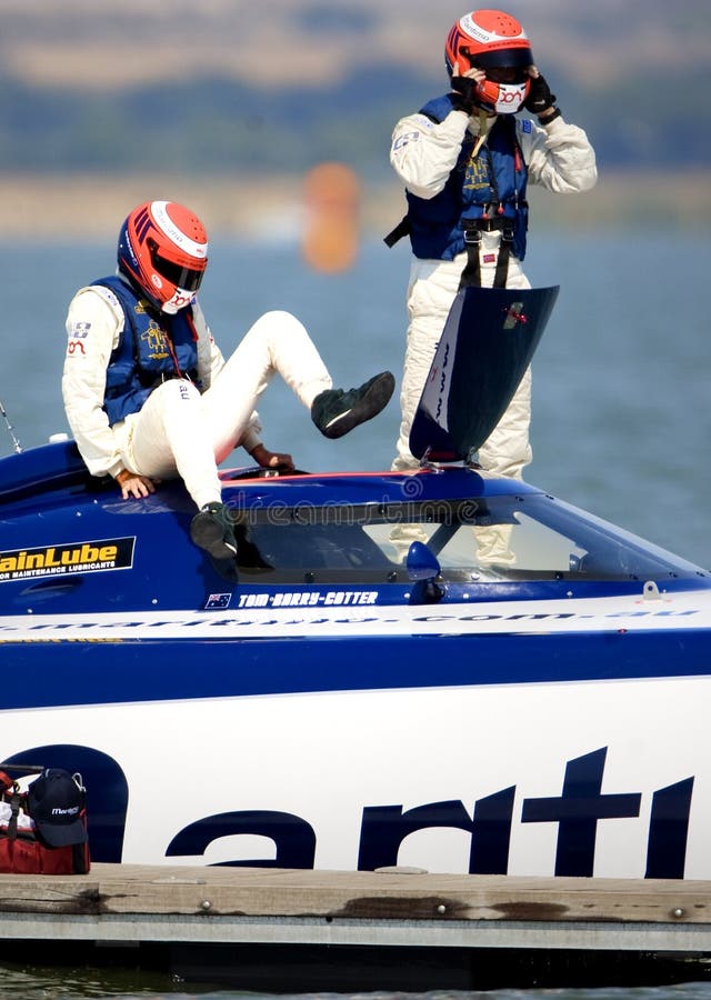 Boat of the Team Jotun 90 at Class One Editorial Photo - Image of ...
